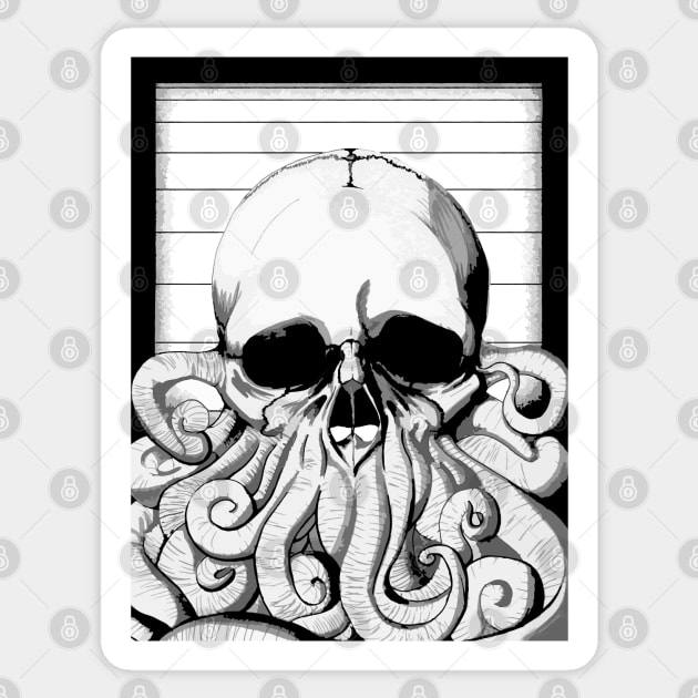 Cthulhu Skull 2023 - Cthulhu - Sticker | TeePublic