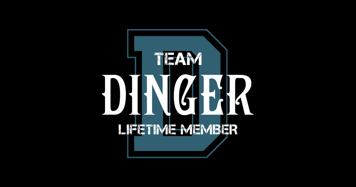 DINGER - Dinger - Sticker | TeePublic