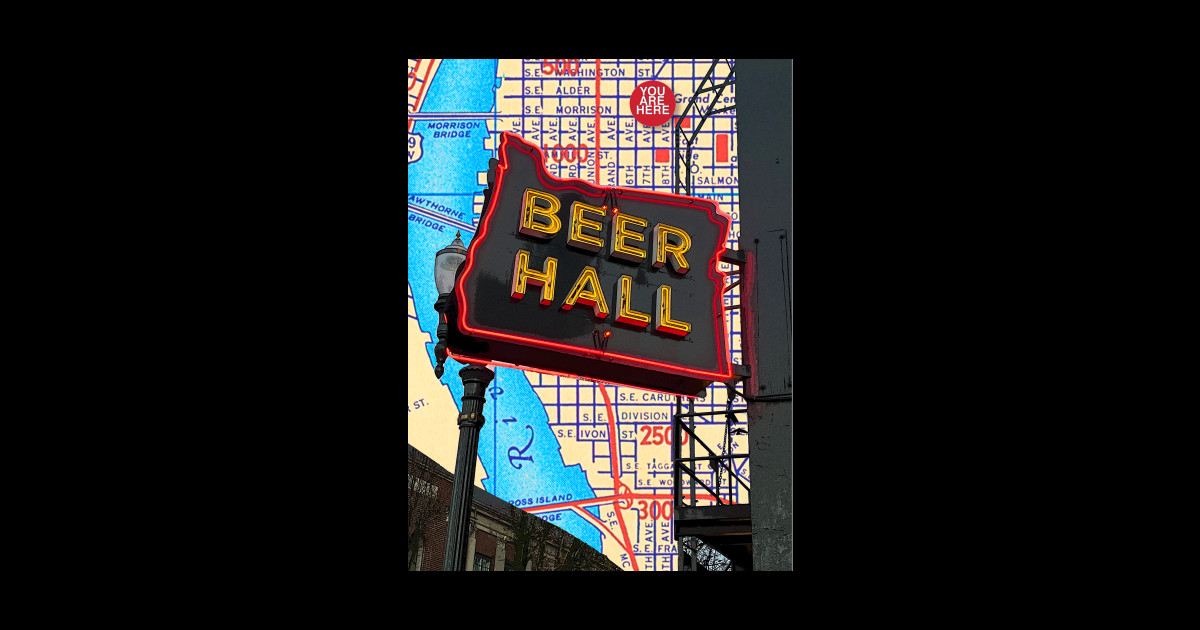 Loyal Legion Beer Hall, Portland, Oregon, USA - Beer Hall - Sticker ...