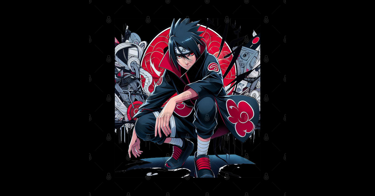 Sasuke Uchiha - Sasuke Uchiha - Sticker | TeePublic