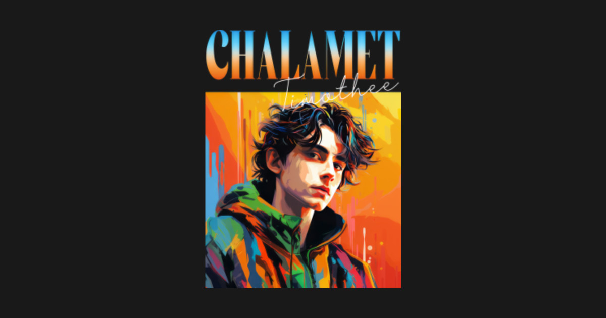 Timoth E Chalamet - katy soulg #3147 - Chalamet - T-Shirt | TeePublic