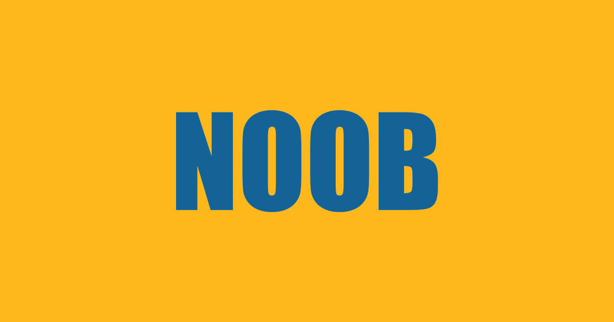 Noob - Noob - T-Shirt | TeePublic
