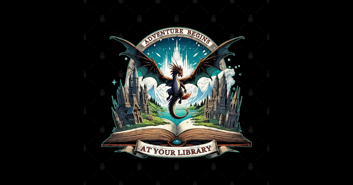 Adventure Begins At Your Library Reading Books - Adventure Begins At ...