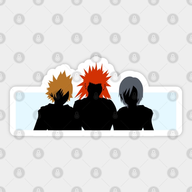 Sea Salt Trio - Kingdom Hearts - Sticker | TeePublic