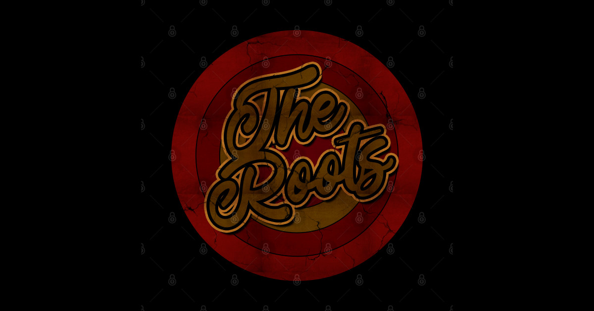 Circle Retro The Roots - The Roots - Sticker | TeePublic