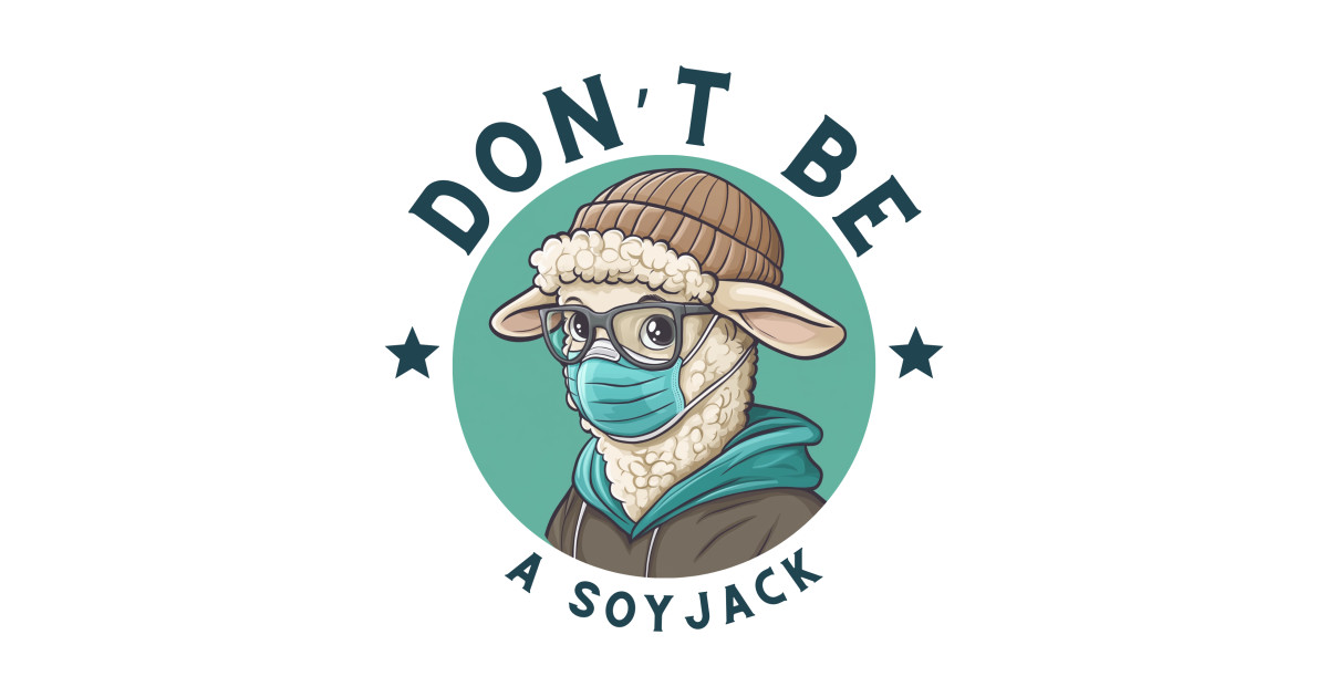 Hipster Sheeple Soyjack - Sheeple - T-Shirt | TeePublic