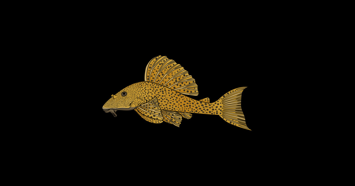 Pleco fish cartoon illustration - Pleco Fish Cartoon Illustration ...