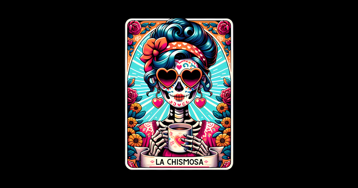 La Chismosa Tarot Card Mexican Chisme - La Chismosa Tarot Card ...