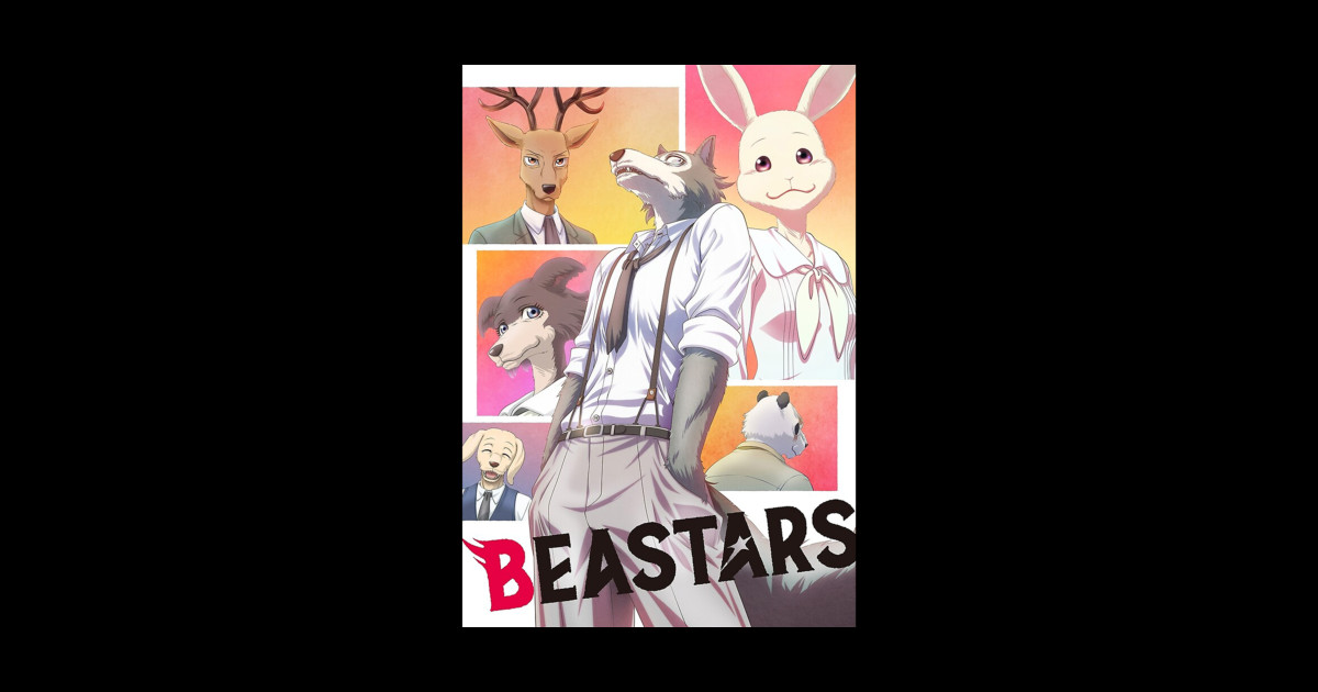 Stand Beastars Collage - Stand Beastars Collage - Sticker | TeePublic