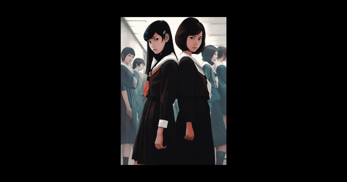 Sukeban Japan Schoolgirls series 05 - Sukeban - Sticker | TeePublic