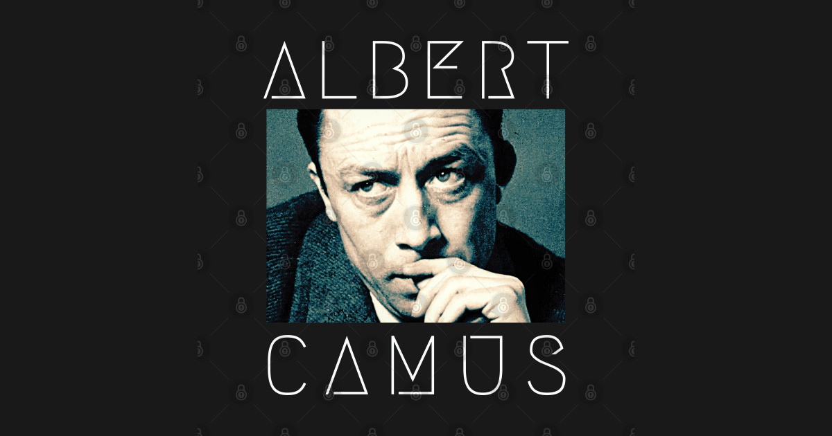 Albert camus portrait art - Albert Camus - T-Shirt | TeePublic