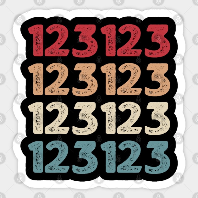 123123. 12/31/23 New Year's Eve 2023 - The Last Day Of 2023 - Sticker ...