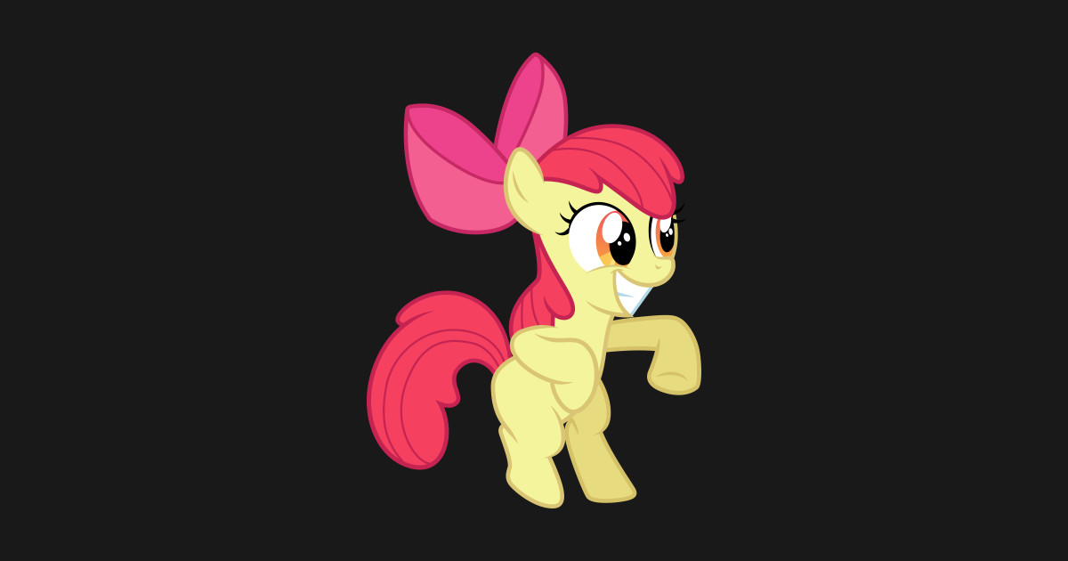 Apple Bloom dancing - My Little Pony - Hoodie | TeePublic