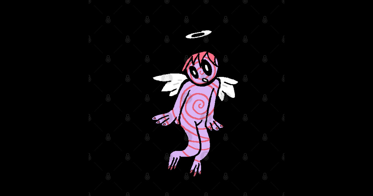 Shy Demon - Demon - Sticker | TeePublic