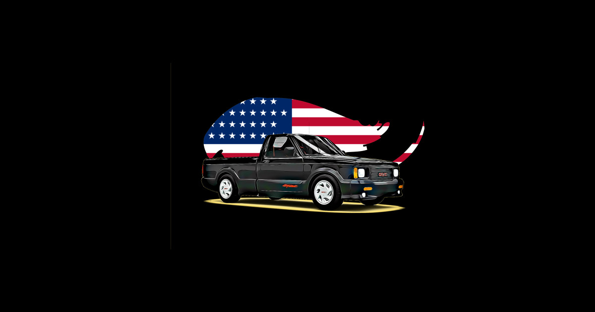 GMC Syclone USA Print - Car - Sticker | TeePublic