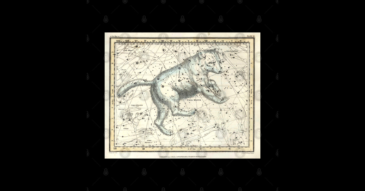Ursa Major Big Dipper - Alexander Jamieson - Ursa Major - Sticker ...
