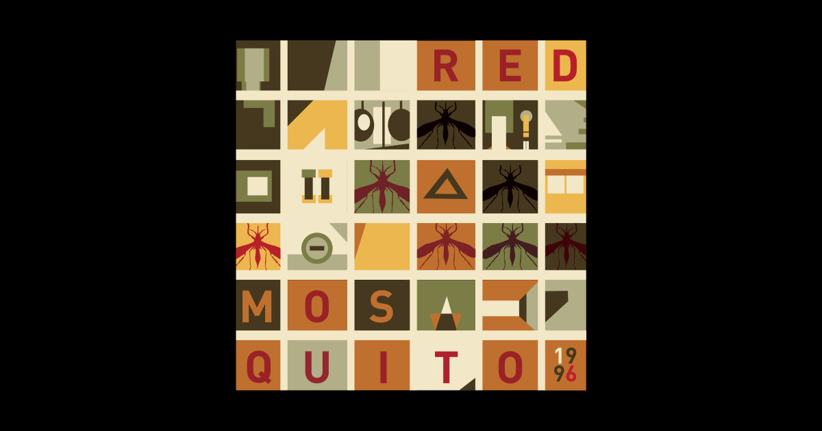 Red Mosquito - Pearl Jam - Sticker | TeePublic