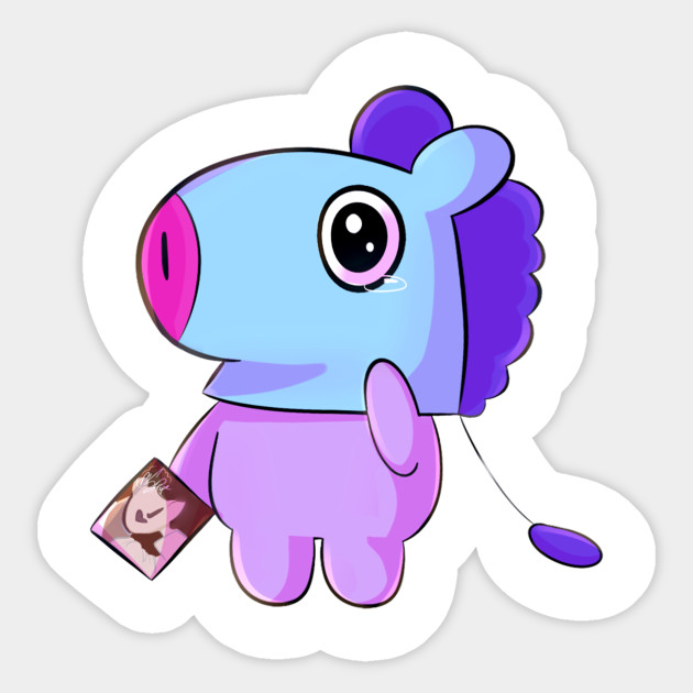 Sad MANG - Bt21 - Sticker | 20% OFF Today Sale | Printblur