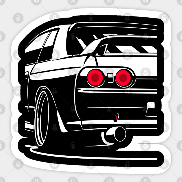 Skyline R32 GTR - Skyline R32 Gtr - Sticker | TeePublic