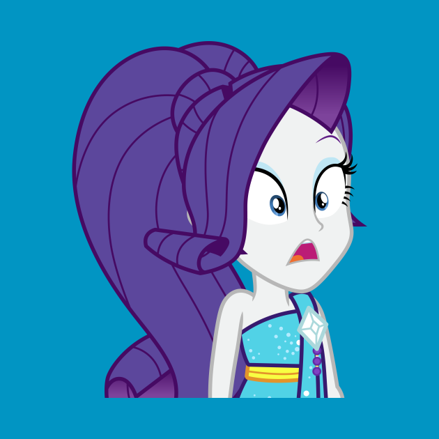 Spring Breakdown Rarity shocked - Equestria Girls - T-Shirt | TeePublic
