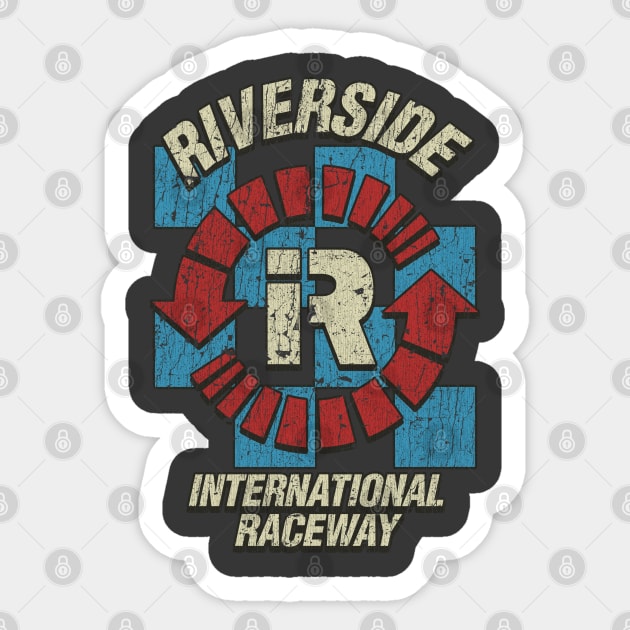 Riverside International Raceway 1957 - Nascar - Sticker | TeePublic