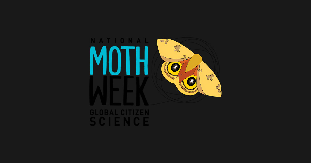 National Moth Week Horizontal - National Moth Week Horizontal - T-Shirt ...