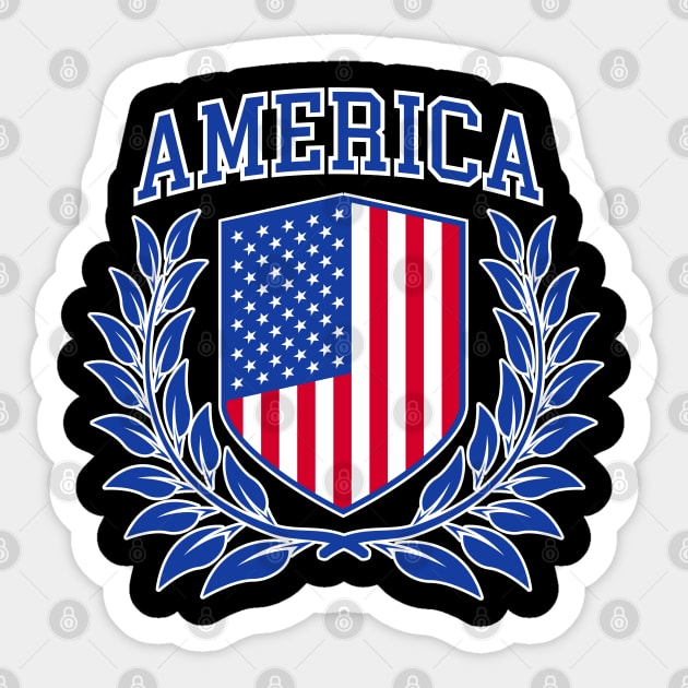 American Coat of Arms - Culture Hertitage - Sticker | TeePublic