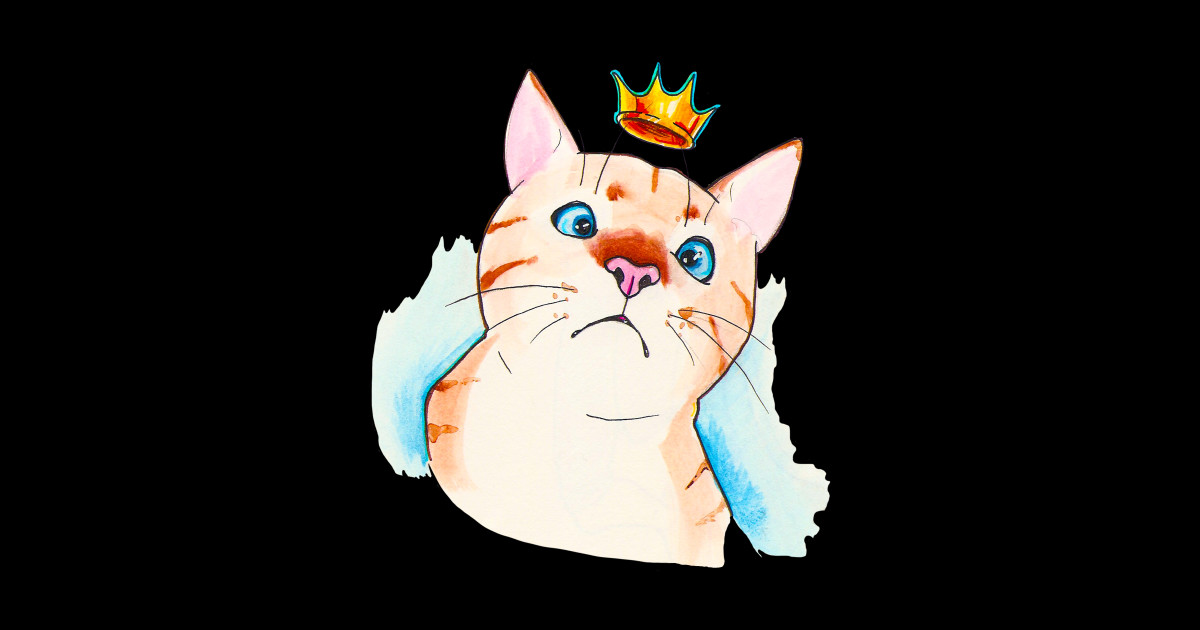 Regal - Cat - Sticker | TeePublic
