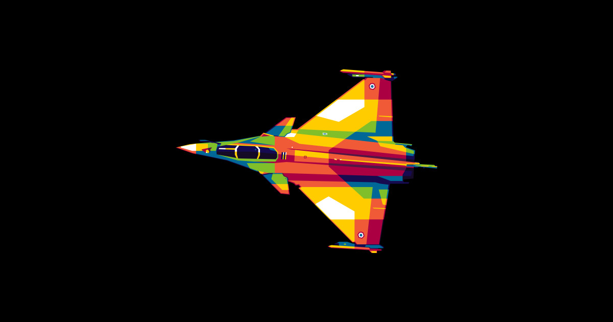 Dassault Rafale Fighter Jet - Rafale - Sticker | TeePublic
