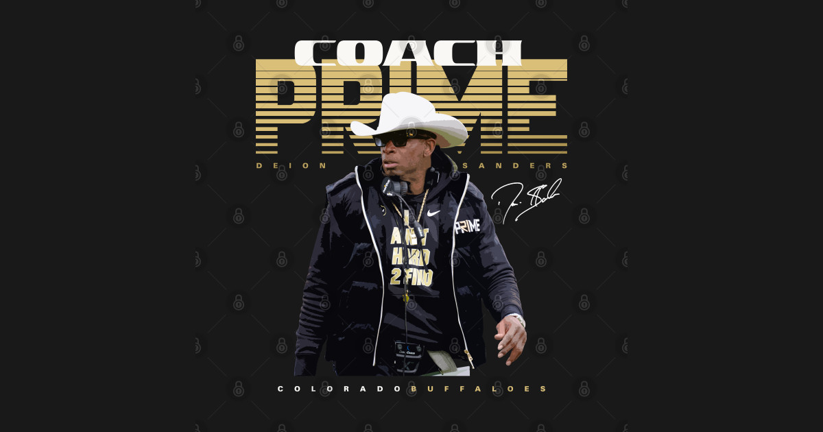 Deion Sanders Coach Prime - Deion Sanders Colorado - T-Shirt | TeePublic