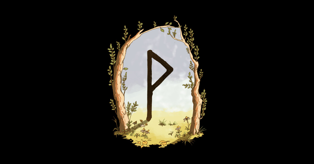 rune algiz - wunjo symbol - Wunjo - Posters and Art Prints | TeePublic