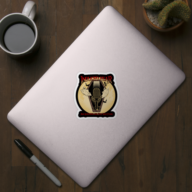 Induced Fear Logo front print - Paranormal - Sticker | TeePublic