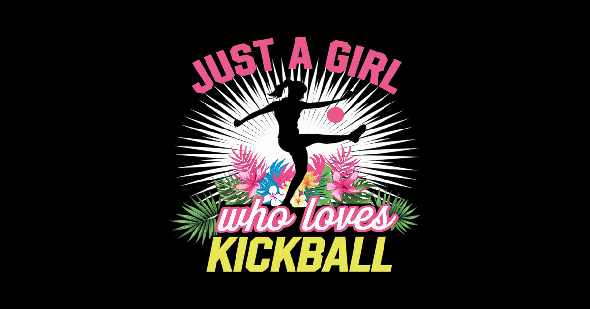 Funny Girls Sport Kickball Player - Funny Girls Sport Kickball Player ...