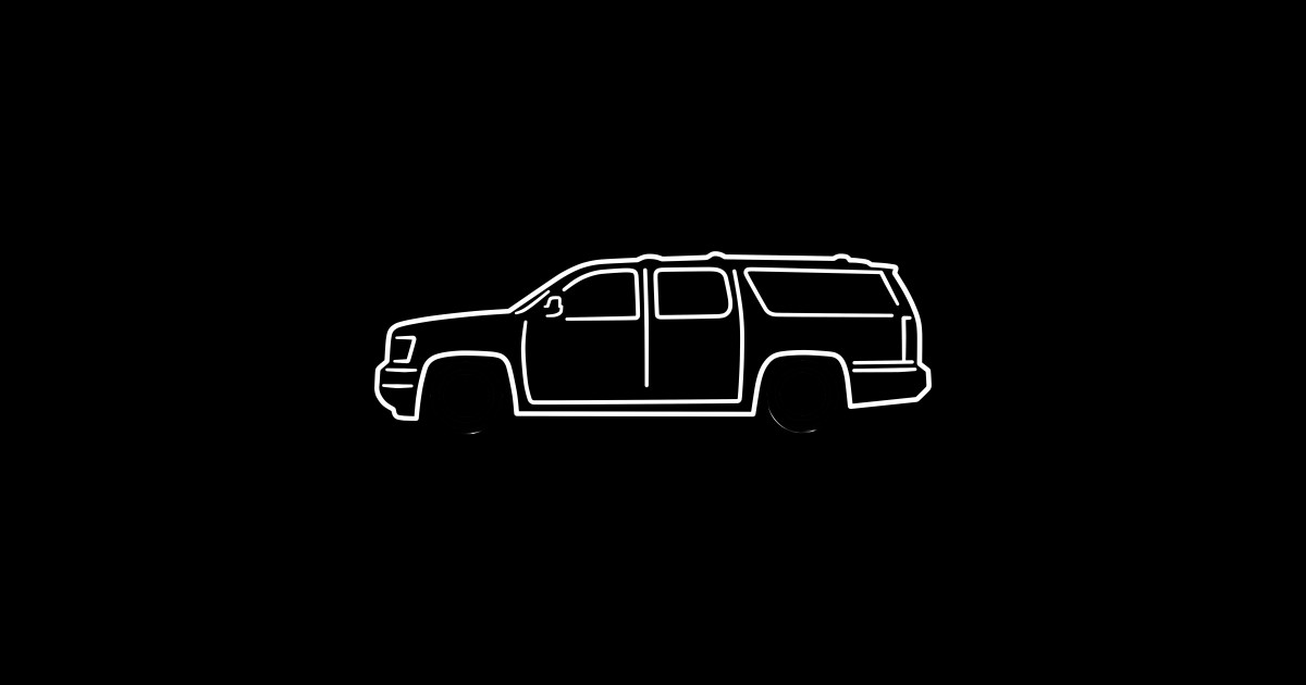 Chevy Suburban - Suburban - Sticker | TeePublic