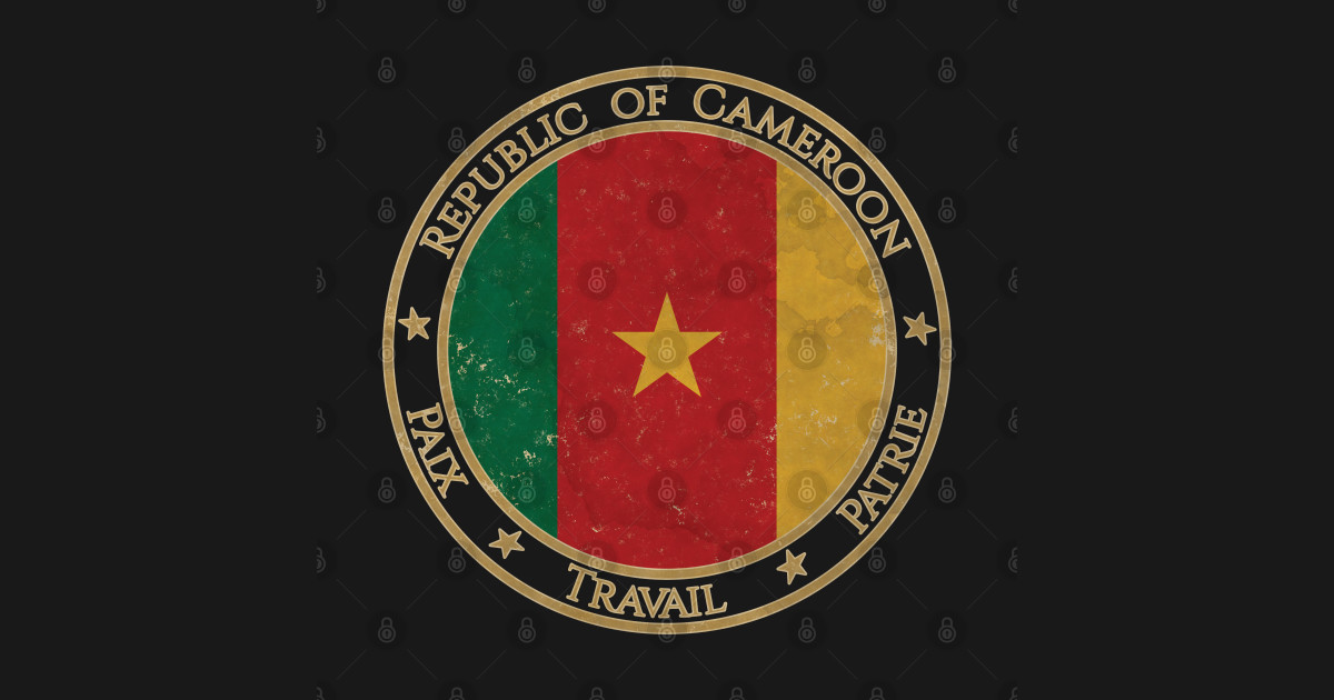 Vintage Republic of Cameroon Africa African Flag - Cameroon - Long ...
