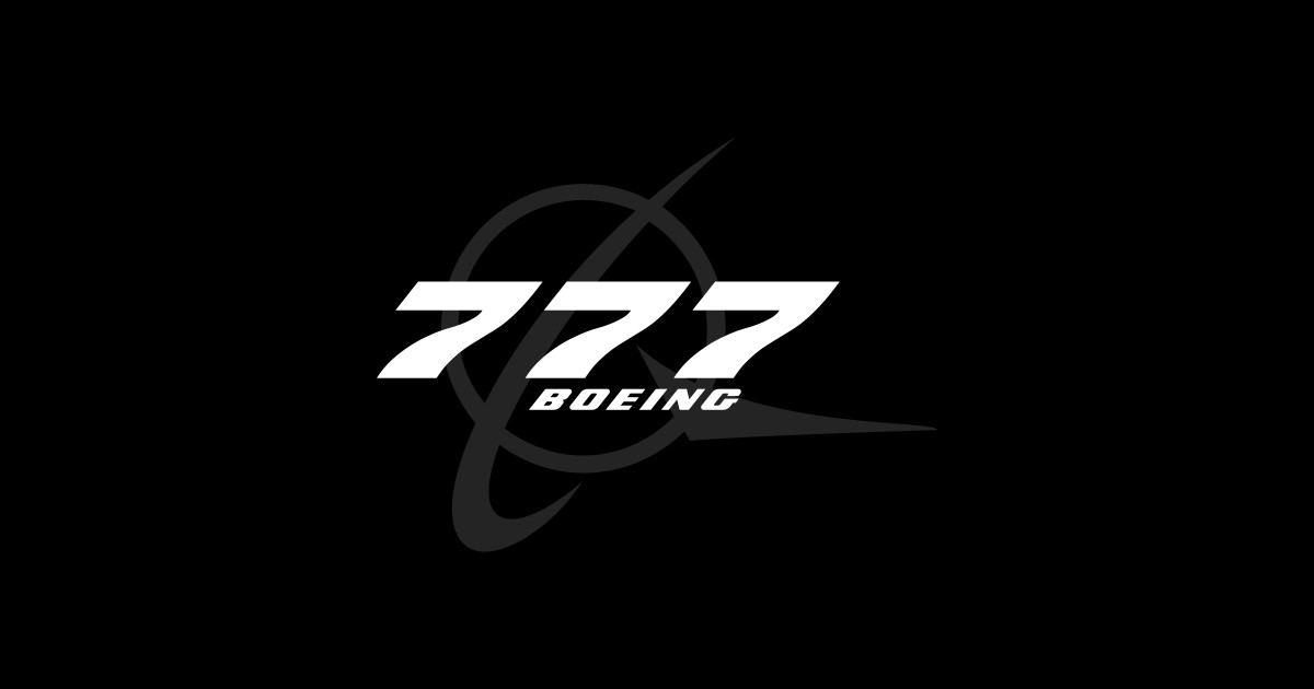 boeing 777 - Boeing 777 - Sticker | TeePublic