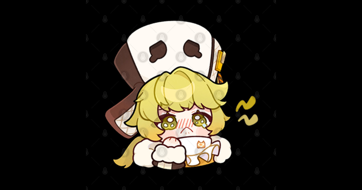 Honkai Star Rail Chibi Hook - Honkai Star Rail - Sticker | TeePublic