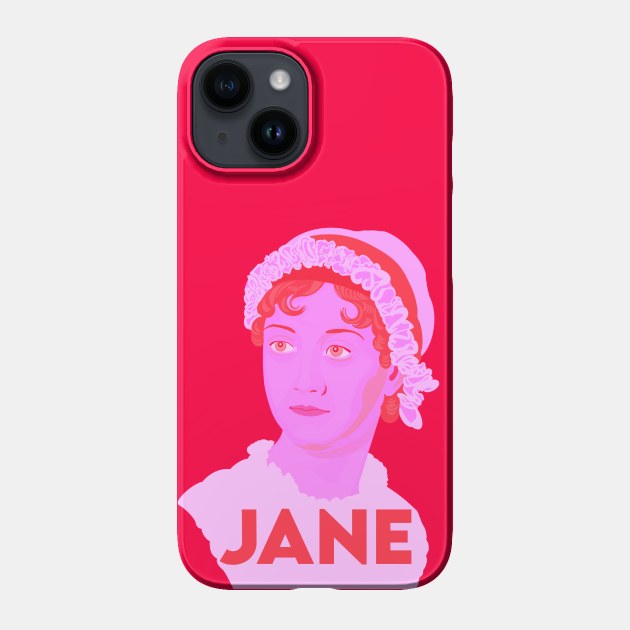 Jane Austen - Jane Austen - Phone Case | TeePublic