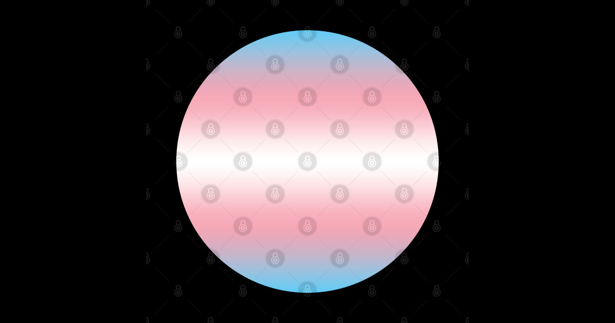 Transgender Pride Gradient - Transgender Pride - Sticker | TeePublic