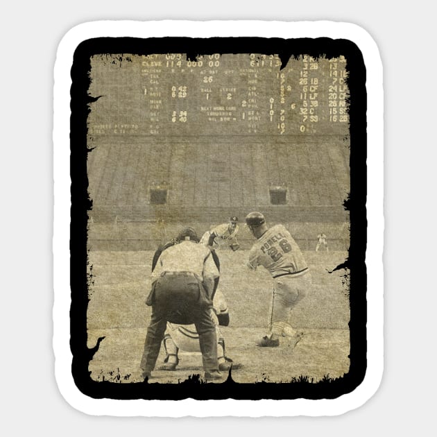 Gaylord Perry Throwing - Baseball Photo Vintage - Sticker | TeePublic