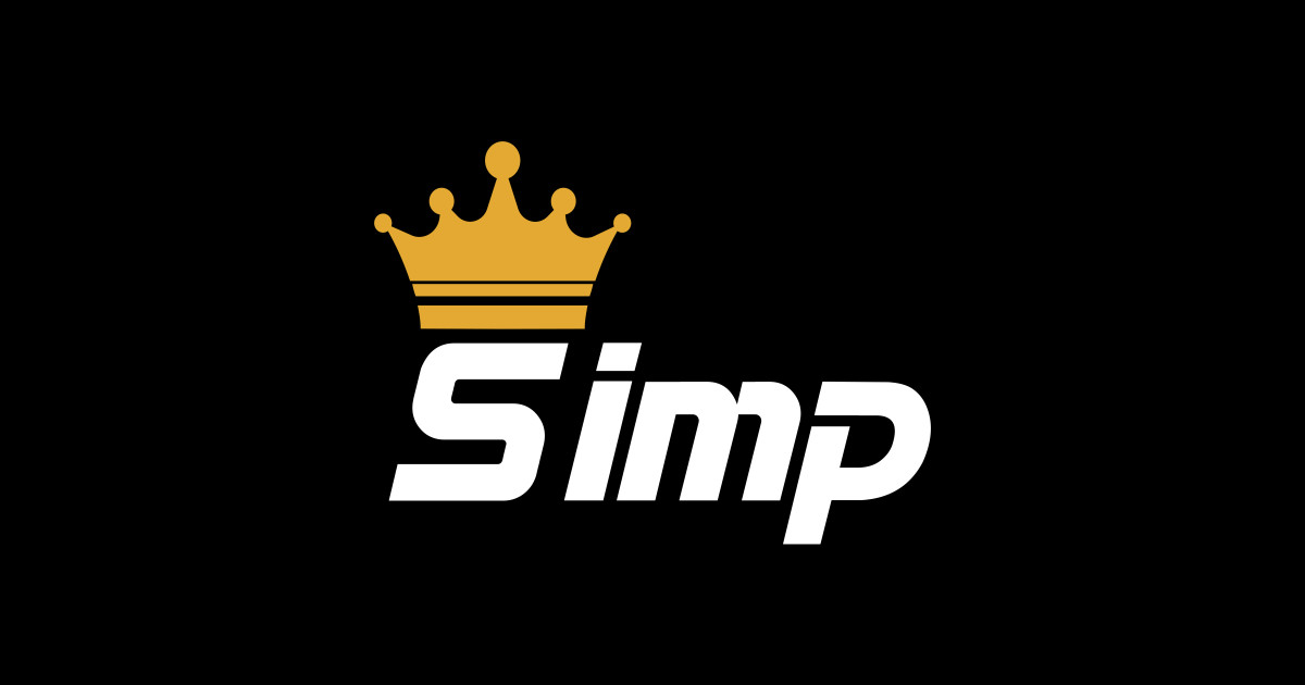 King Simp - King Simp - Sticker | TeePublic