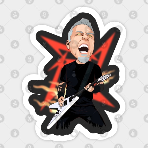 james hetfield artwork