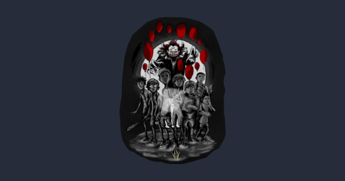 Pennywise Vs The Losers Club It T Shirt Teepublic