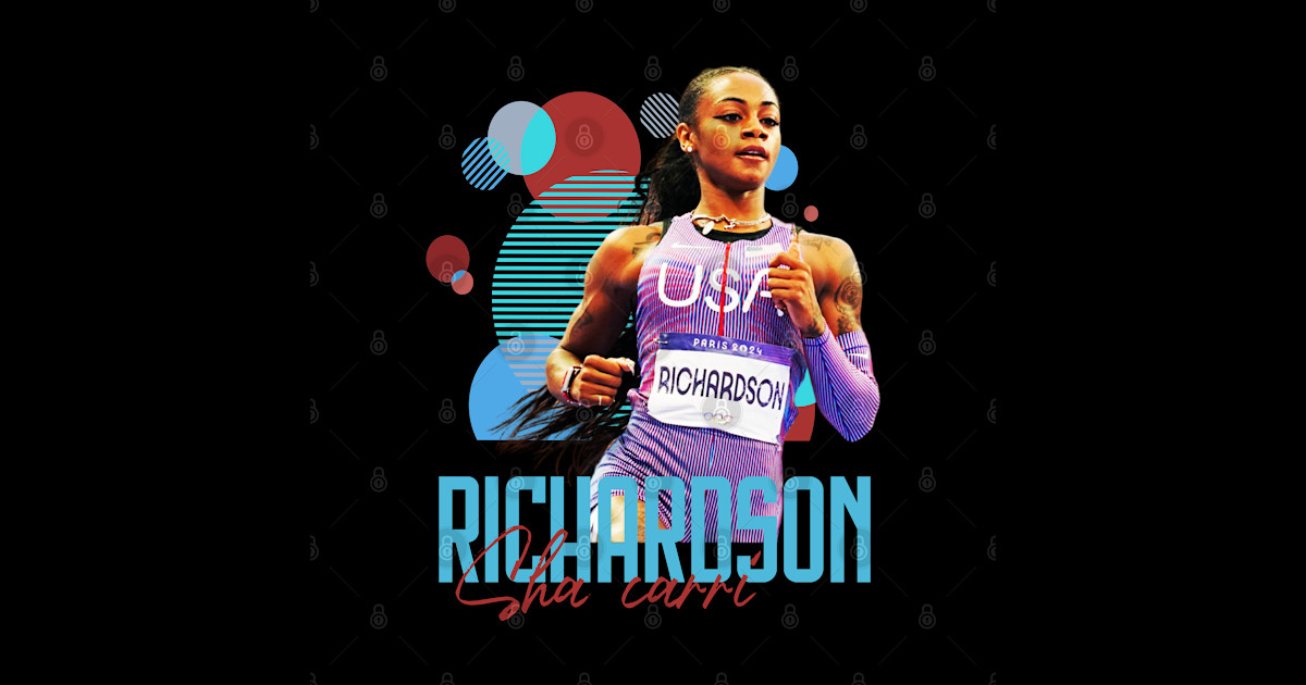 Sha-Carri-Richardson - Sha Carri Richardson - Sticker | TeePublic