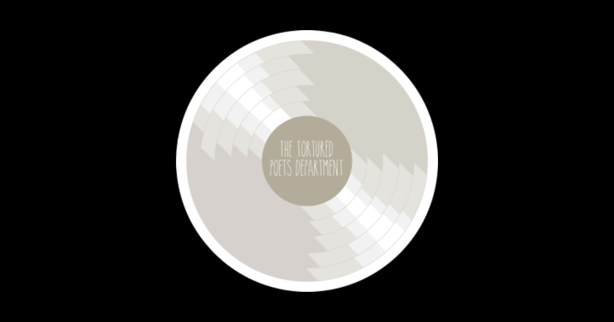 TTPD Album Vinyl Music - Taylor Swift - Sticker | TeePublic