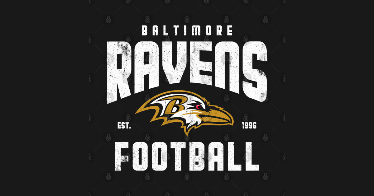 Vintage Baltimore Ravens - Baltimore Ravens - T-Shirt | TeePublic