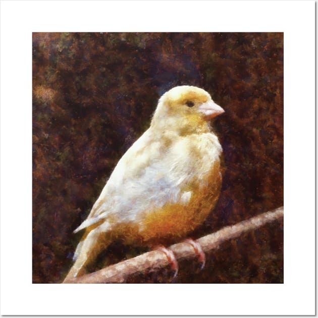 Yellow Canary Painting - Canary - Posters and Art Prints | TeePublic