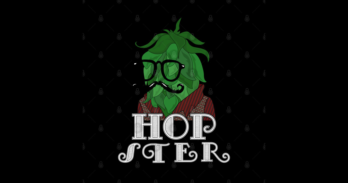 A Hipster Hop - Hipster - T-Shirt | TeePublic