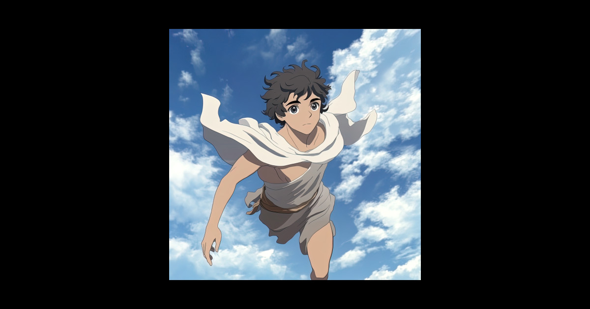Perseus | Anime style - Perseus - Sticker | TeePublic