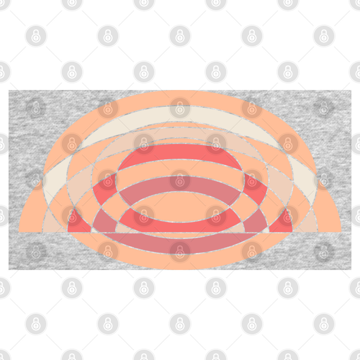 Minimal Geometric Line Art Peach Fuzz - Peach Fuzz - T-Shirt | TeePublic